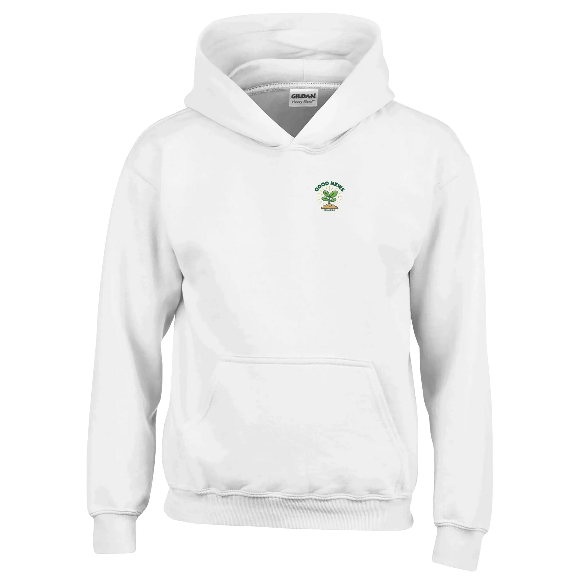 Kids Christian Hoodie - Good News Sprout – Jazzy Faith Designs